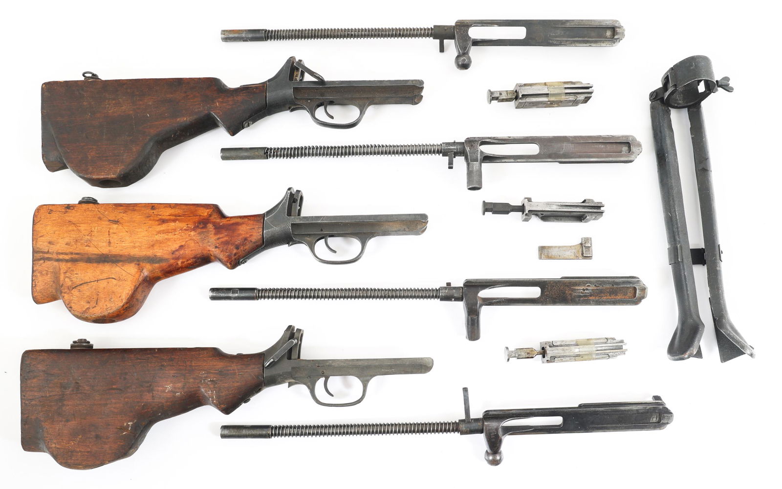 Wwii Russian Dp 28 Machine Gun Parts Lot