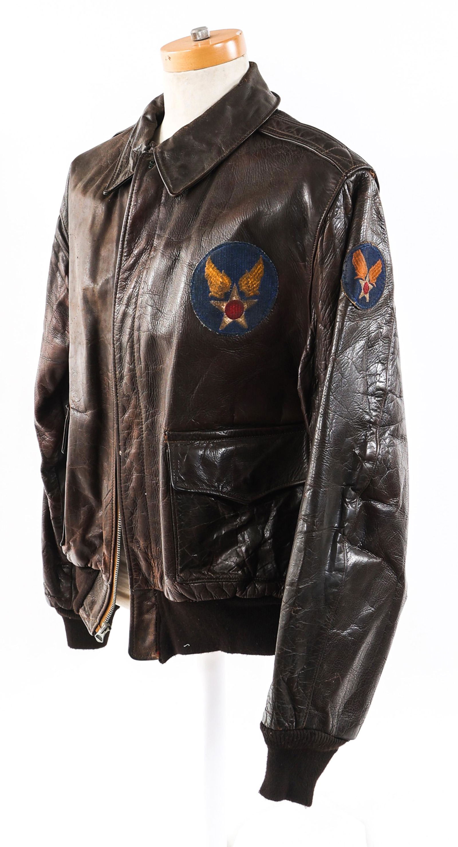 WWII US AAF TYPE A-2 LEATHER FLIGHT JACKET - Mar 12, 2023 | Centurion ...