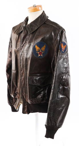 Wwii Us Aaf Type A 2 Leather Flight Jacket