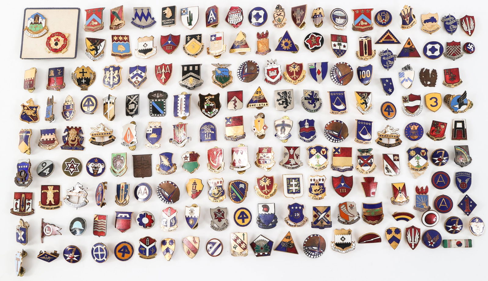 Wwii Cold War Us Armed Forces Dui Pins