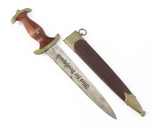 Wwii German Sa Dress Dagger By Gebruder Heller