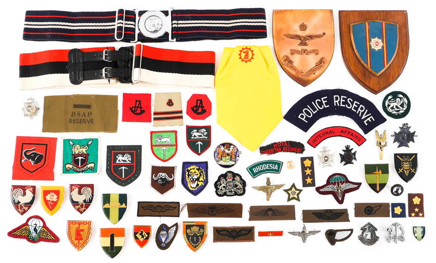 Rhodesian & South African Patches & Insignia