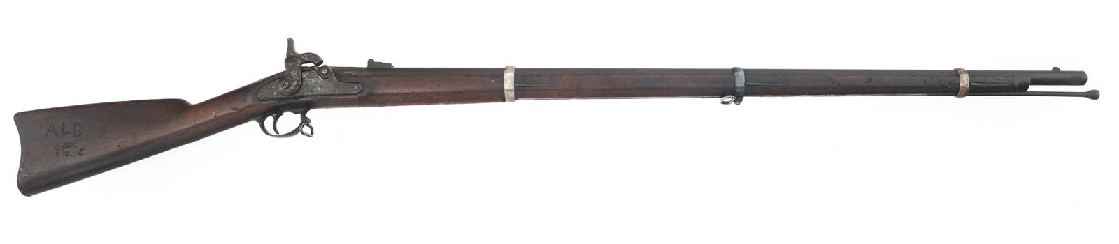 1864 Us Springfield Model 1863 .58 Cal Rifle Auction