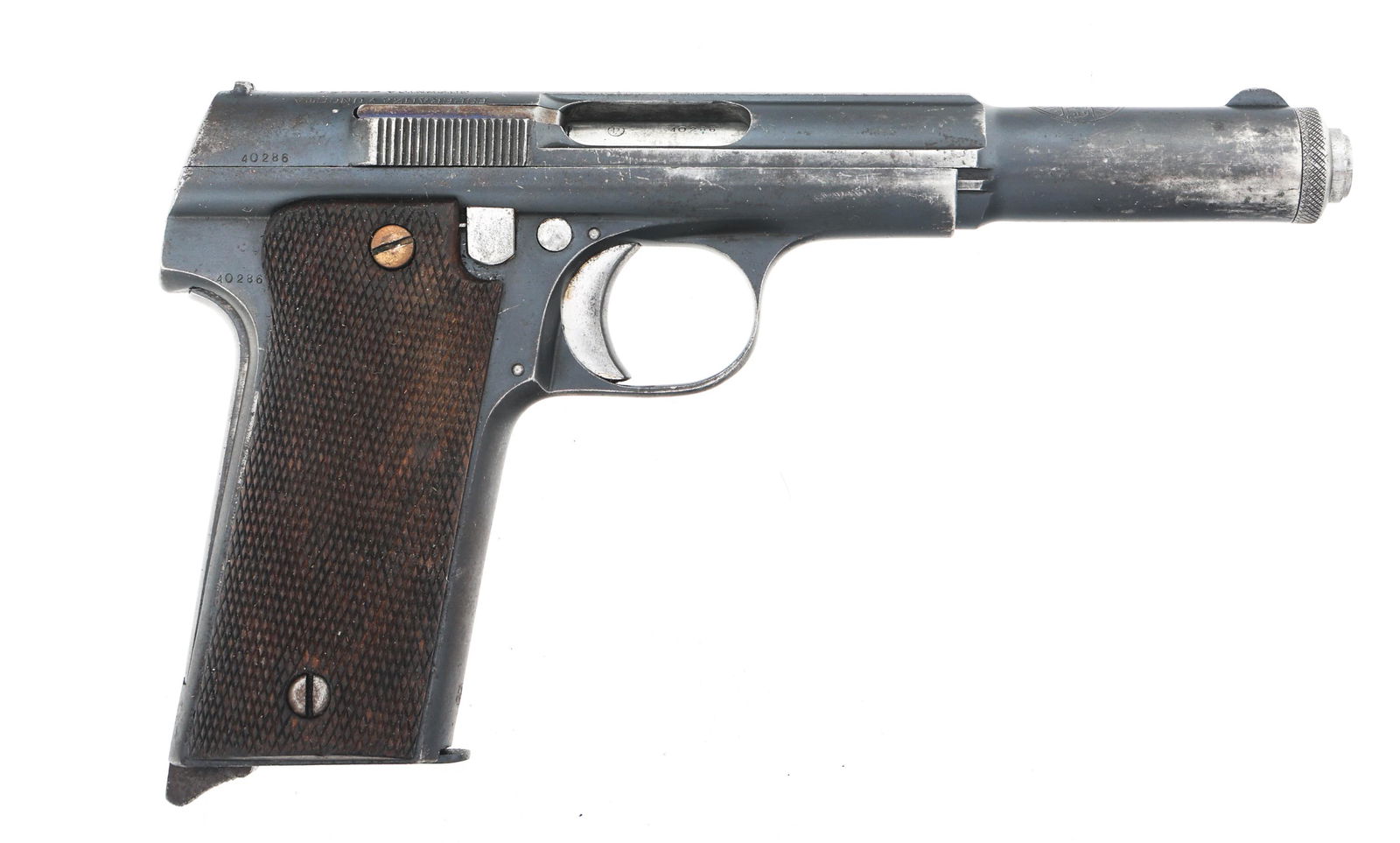 Spanish Astra 400 Model 1921 9mm Largo Cal Pistol