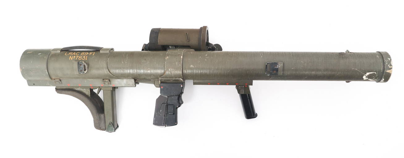 French Model Lrac F1 89mm Rocket Launcher Inert