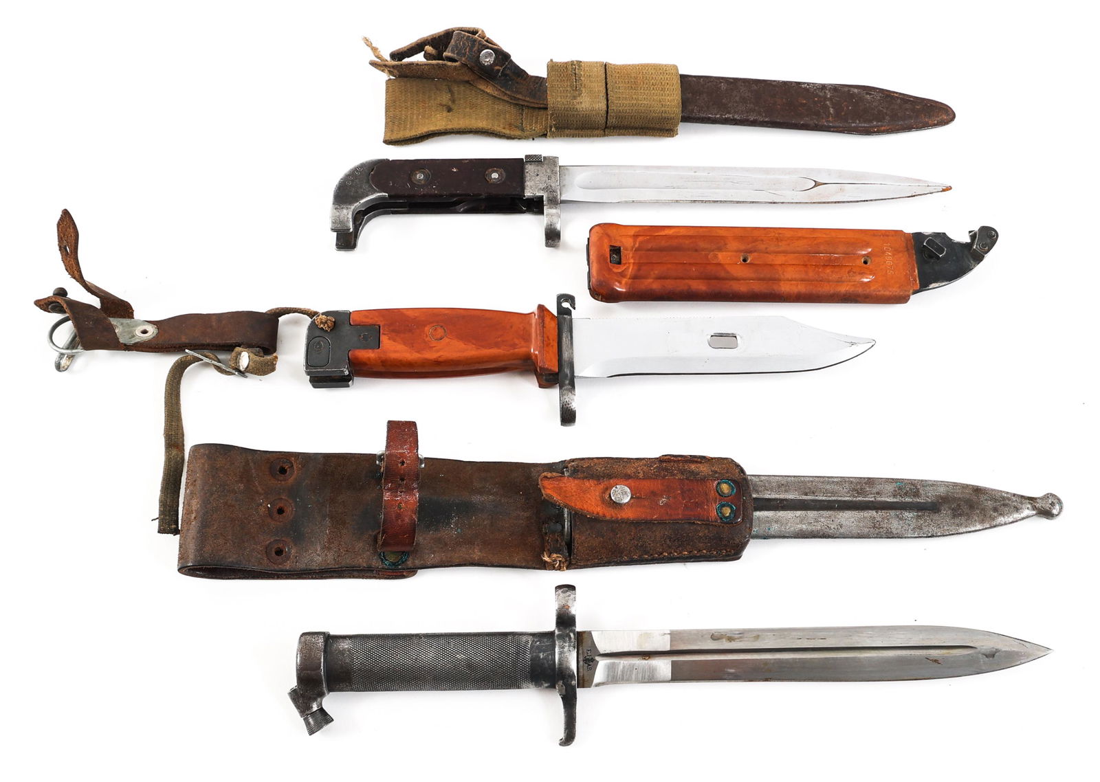 19th C. - Cold War Swedish & Soviet Bayonet Lot Auction
