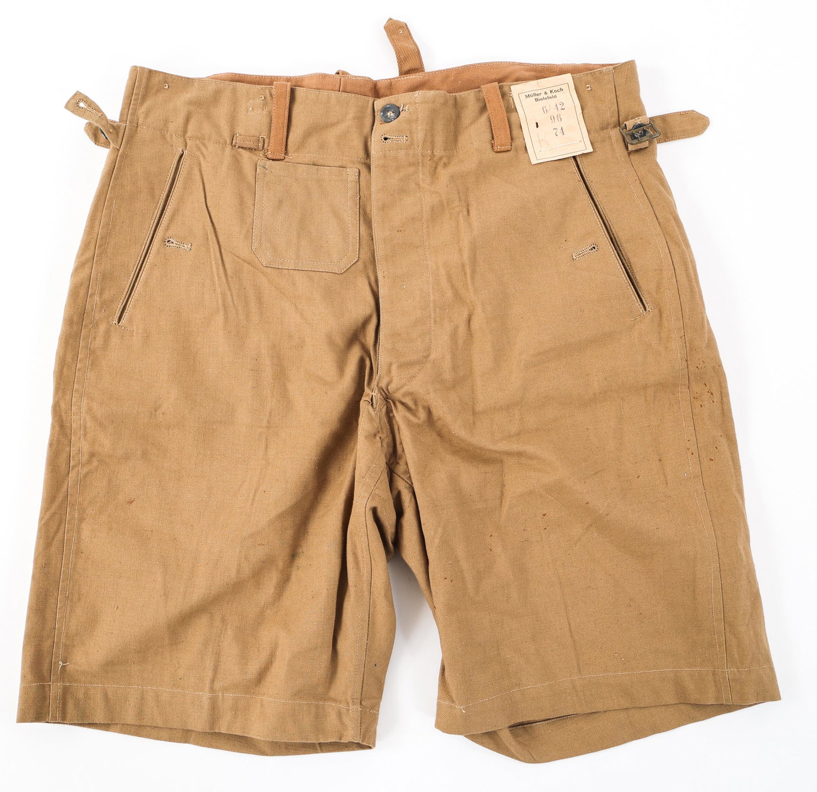 Wwii German Afrika Korps M40 Tropical Shorts