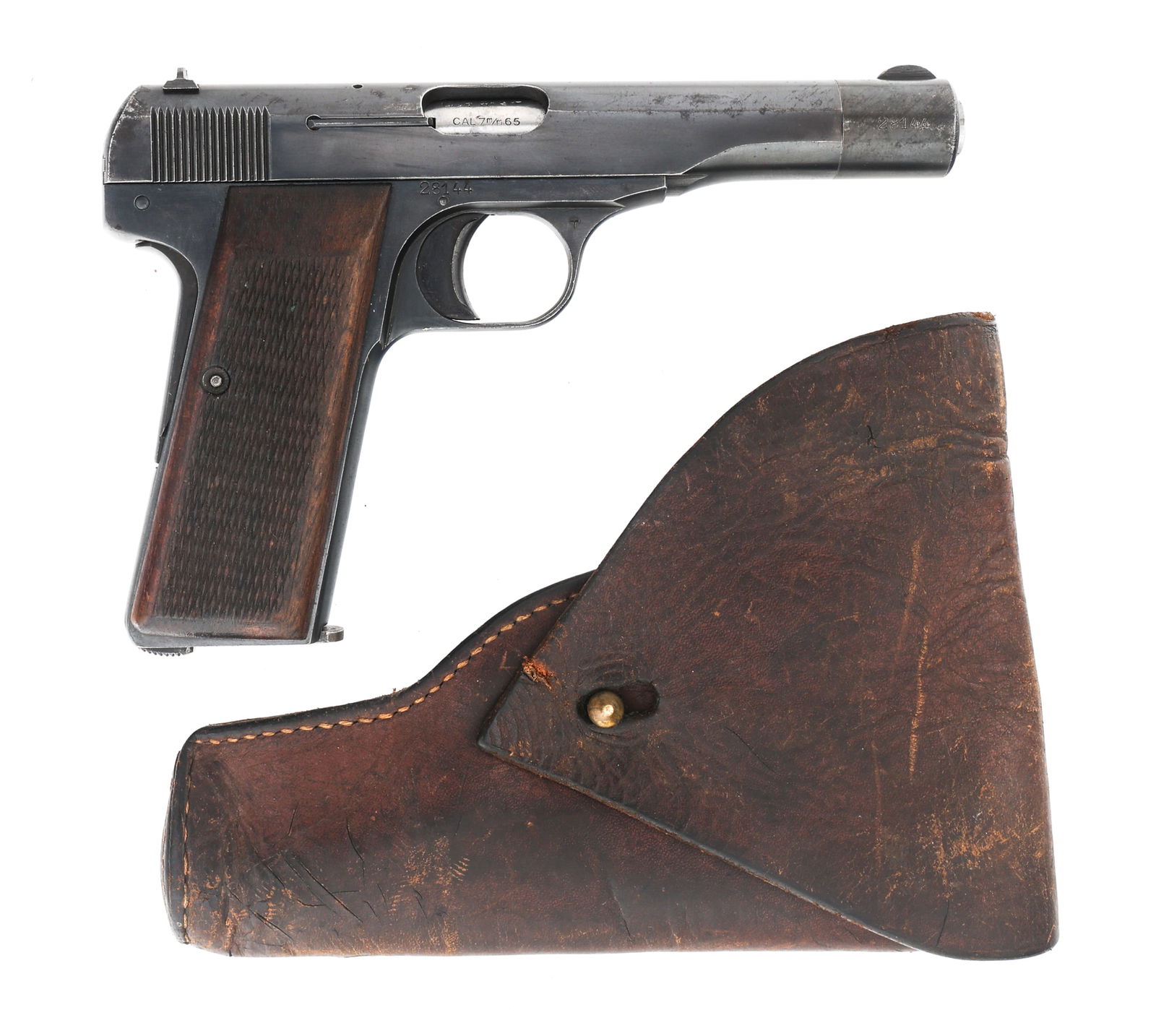 Fn Herstal Model 1922 7.65mm Caliber Pistol Auction