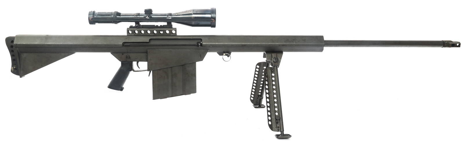 Barrett Model 82 .50 Bmg Caliber Semi Auto Rifle Auction