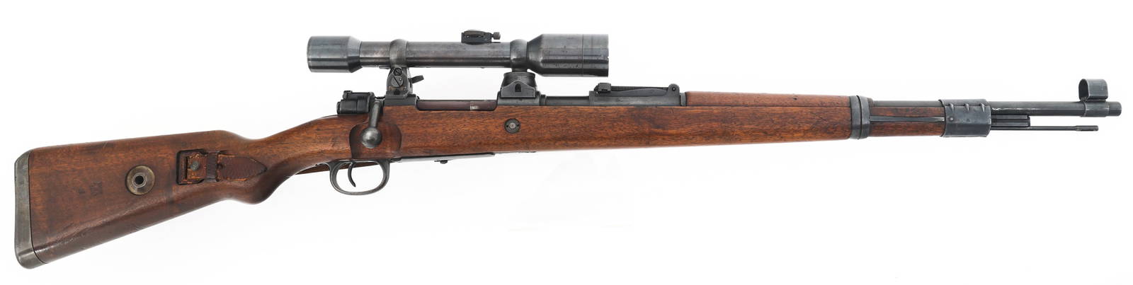 Wwii German Mauser Model 98 7.92mm Sniper Rifle Auction