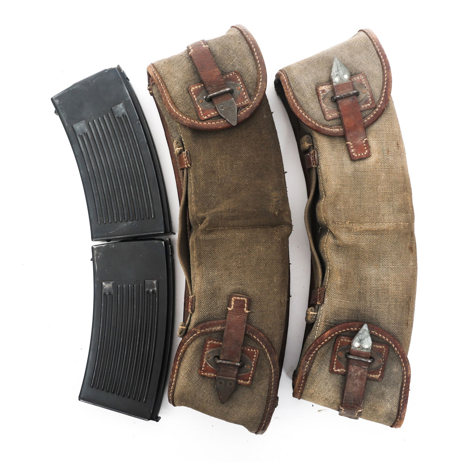 German Mg-13 Machine Gun Magazines And Pouches Auction