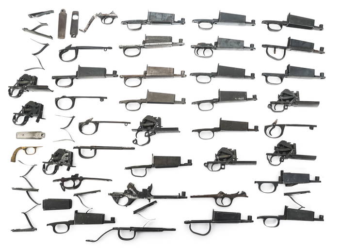 Rifle Trigger Guards With Magazine Wells