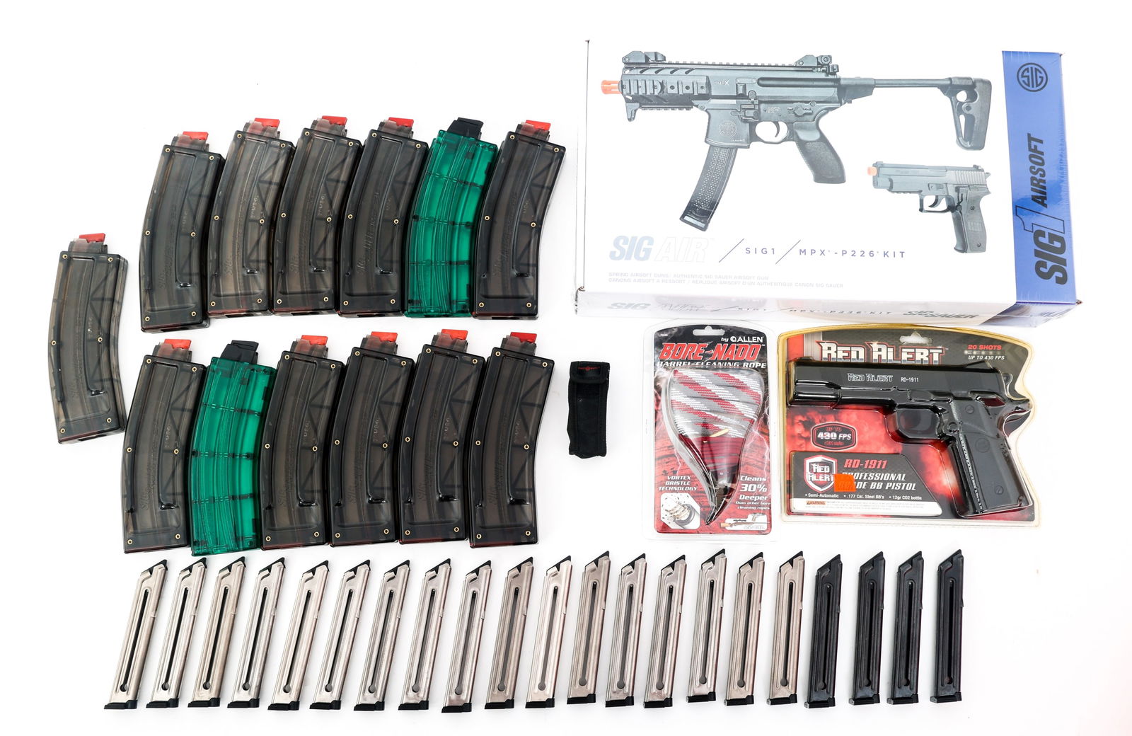 Ruger & Sig Sauer 22 Cal Magazines - 3 Air Pistols Auction