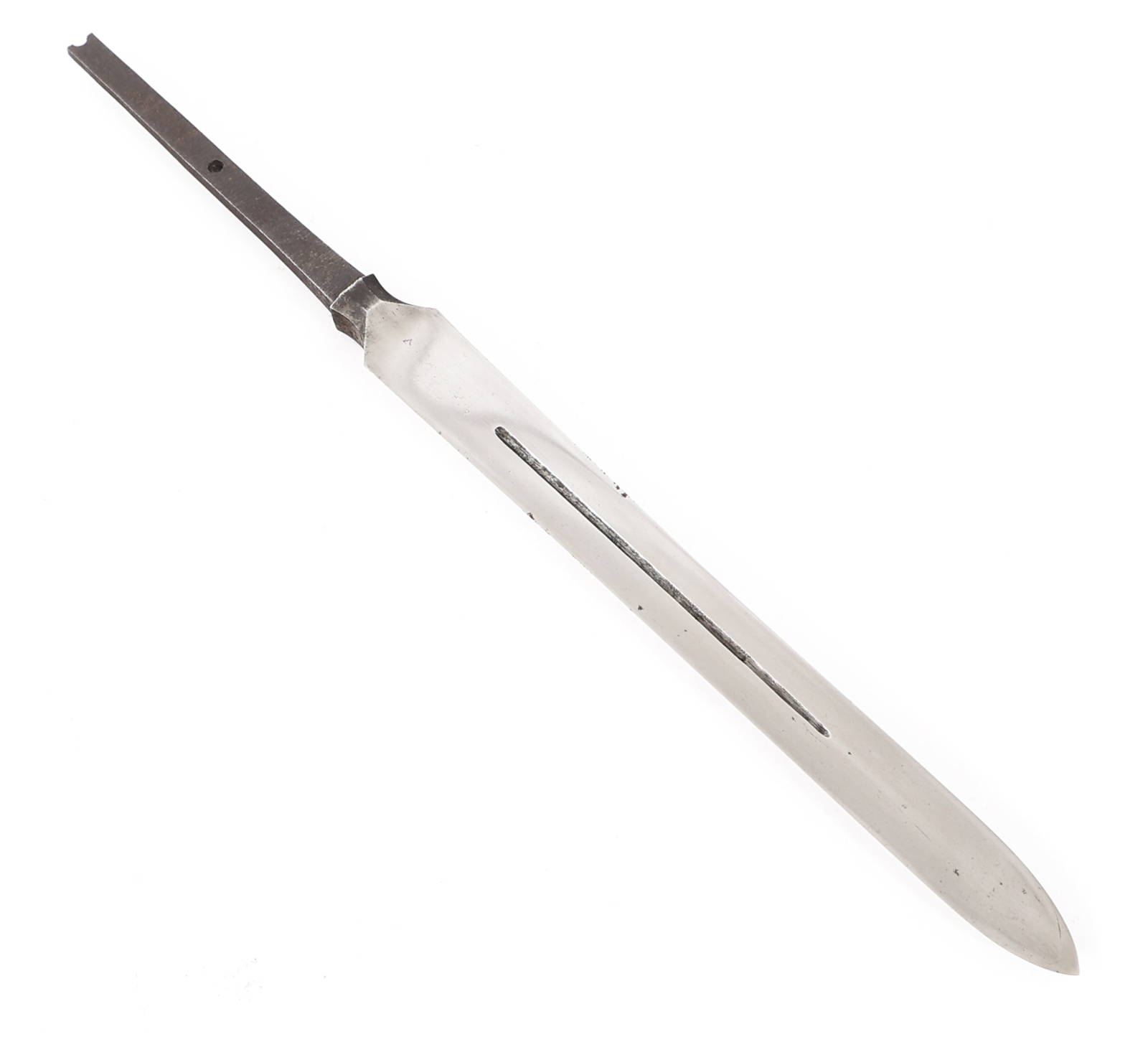 19th C. Japanese Yari Spear Blade With Signed Tang Auction