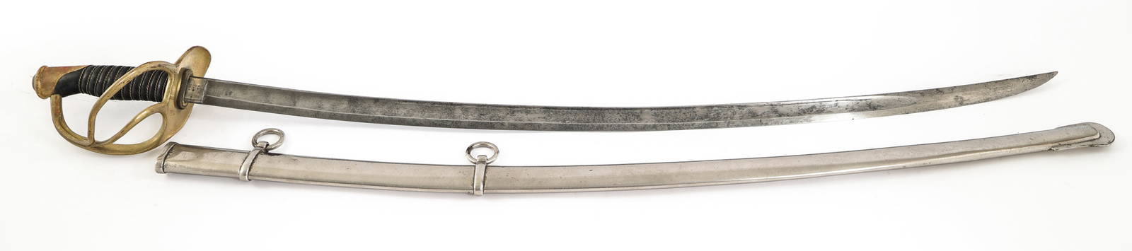 Civil War Us M1860 Cavalry Sword By Ames
