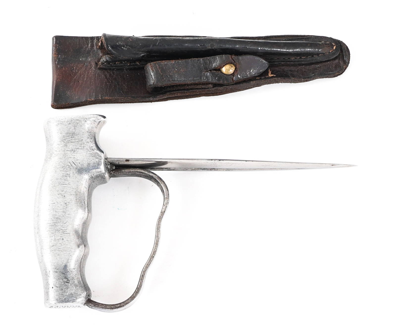 Wwi British Punch Dagger By Robbins Of Dudley Auction