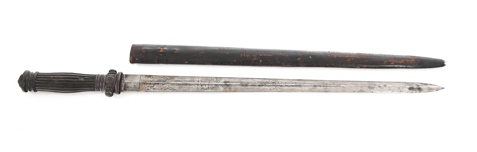 Acid Etched Short Sword