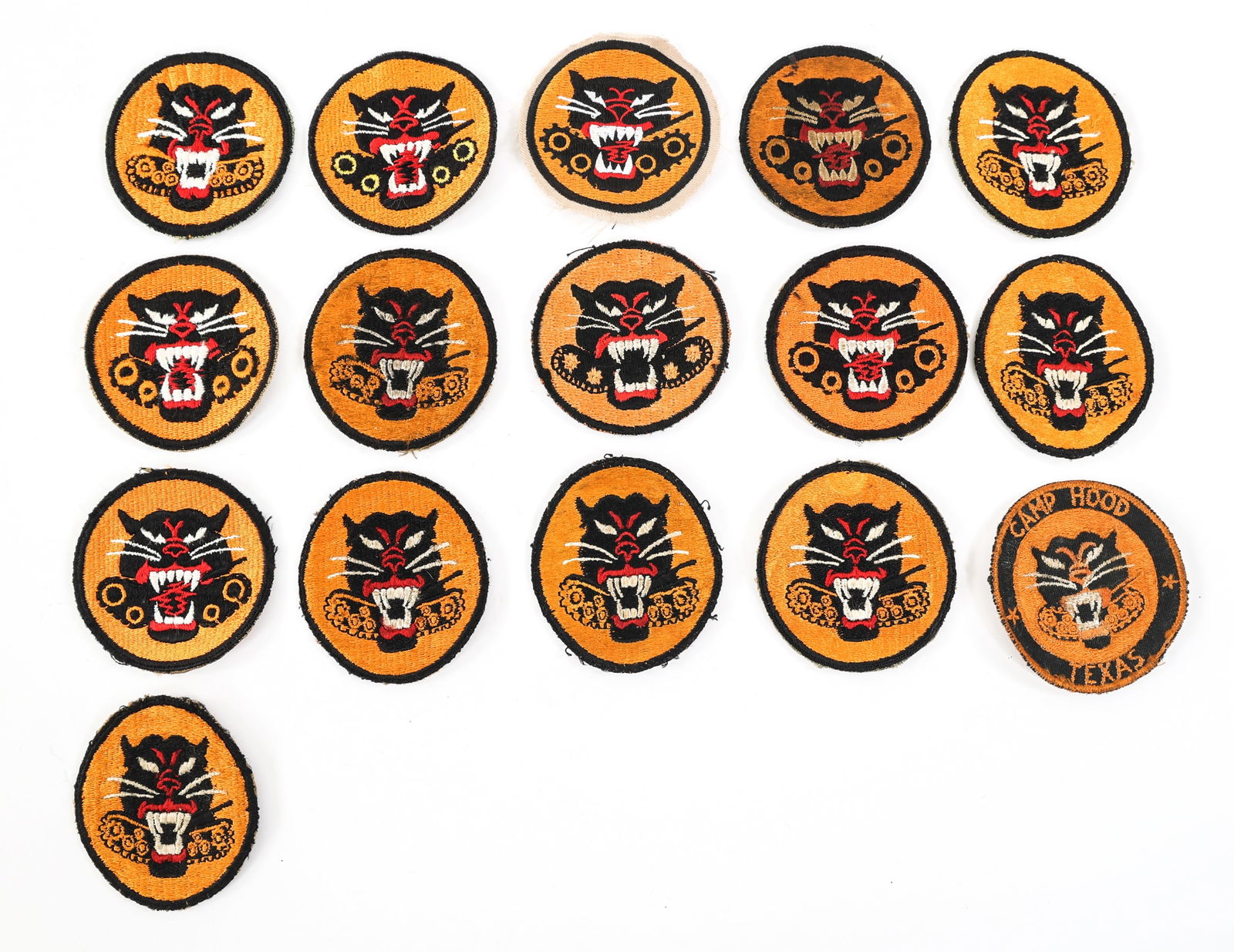 Wwii Us Army Tank Destroyer Patch Lot Of 16 Auction