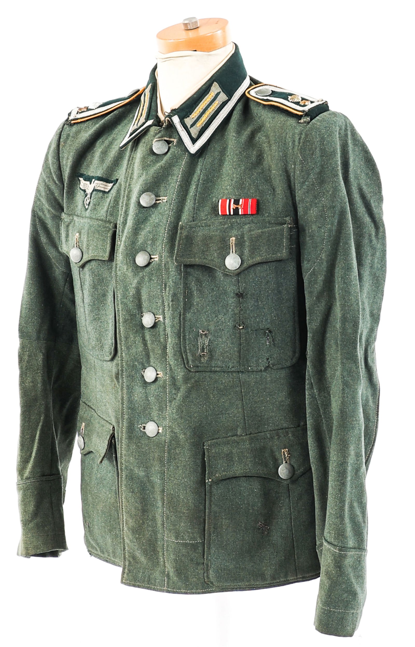 Wwii German Signal Corps Feldwebel M43 Tunic Auction