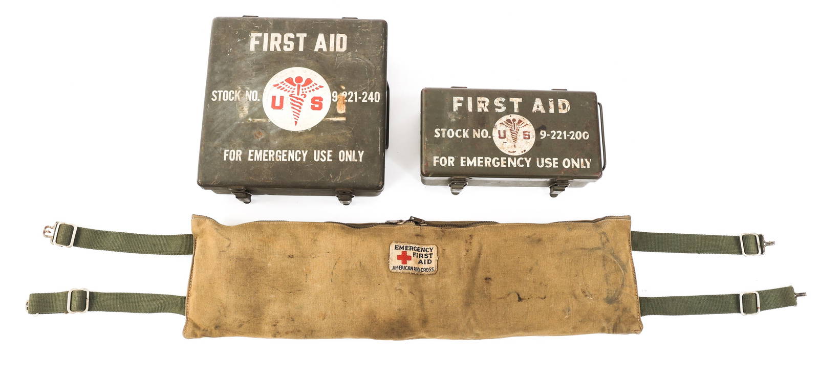 Wwii Us Army Medical Dept Vehicle First Aid Kits Auction