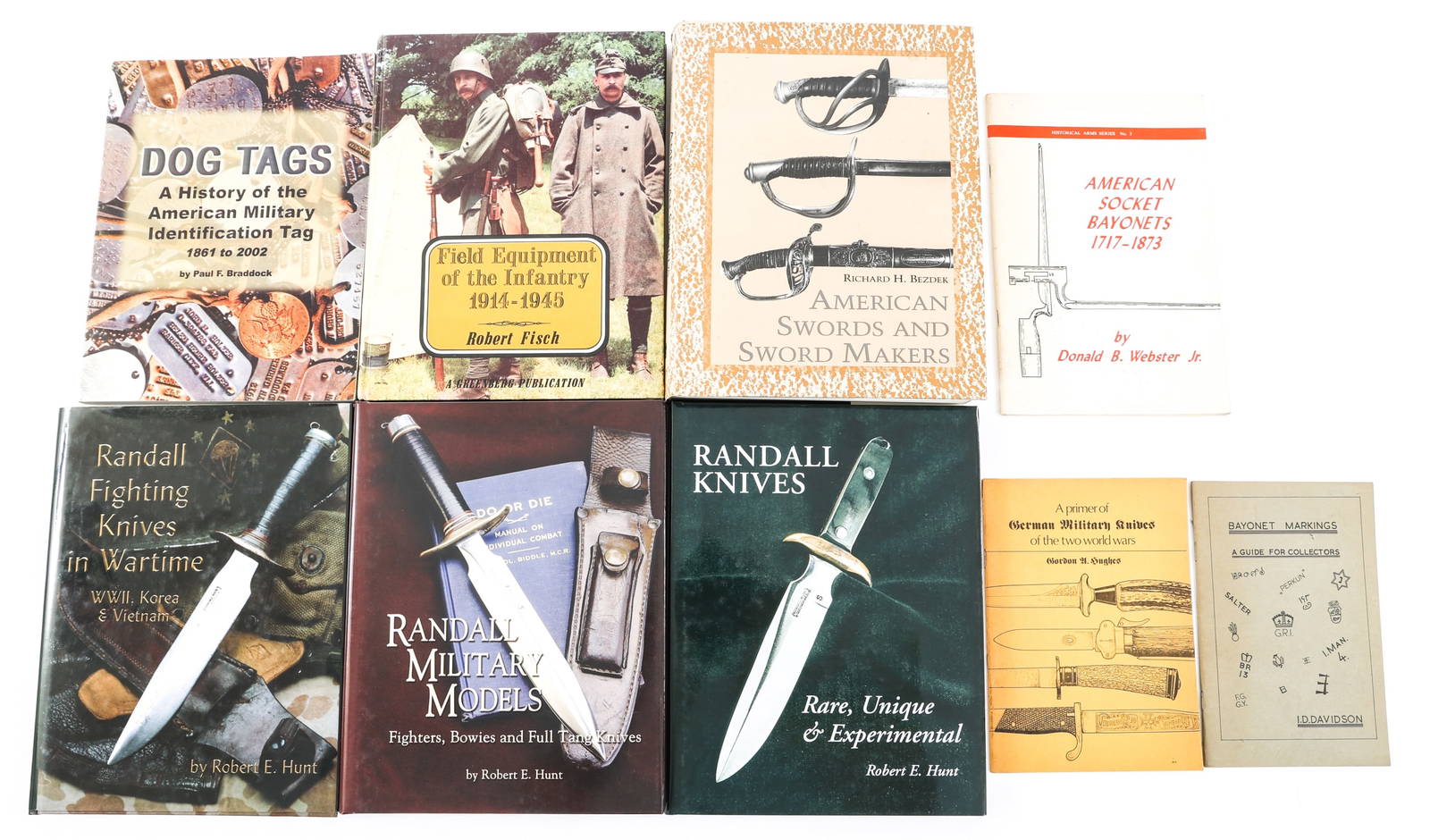 Wwi - Current Military & Randall Reference Books Auction