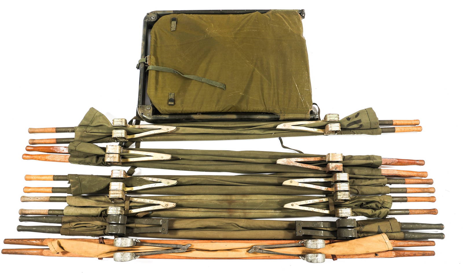 Wwi - Cold War Us Army Stretchers & Cot Auction