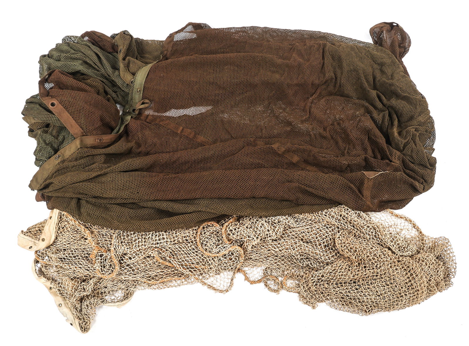 Wwii - Cold War Us & German Camo Netting Auction