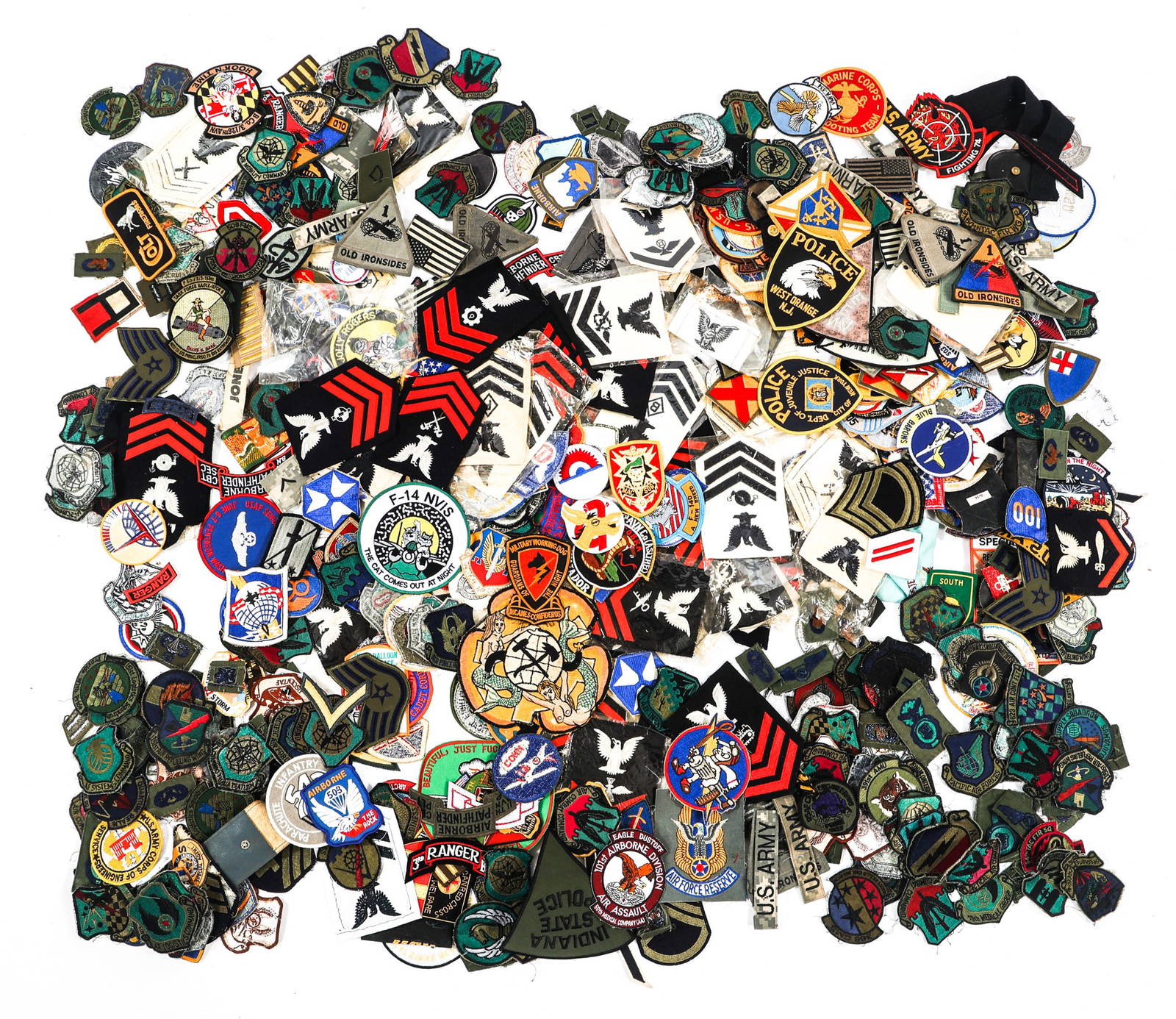 Cold War - Modern Us Armed Forces Patches Auction