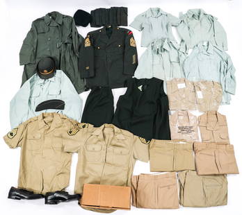 Wwii - Cold War Us Navy Enlisted Uniform Items Auction