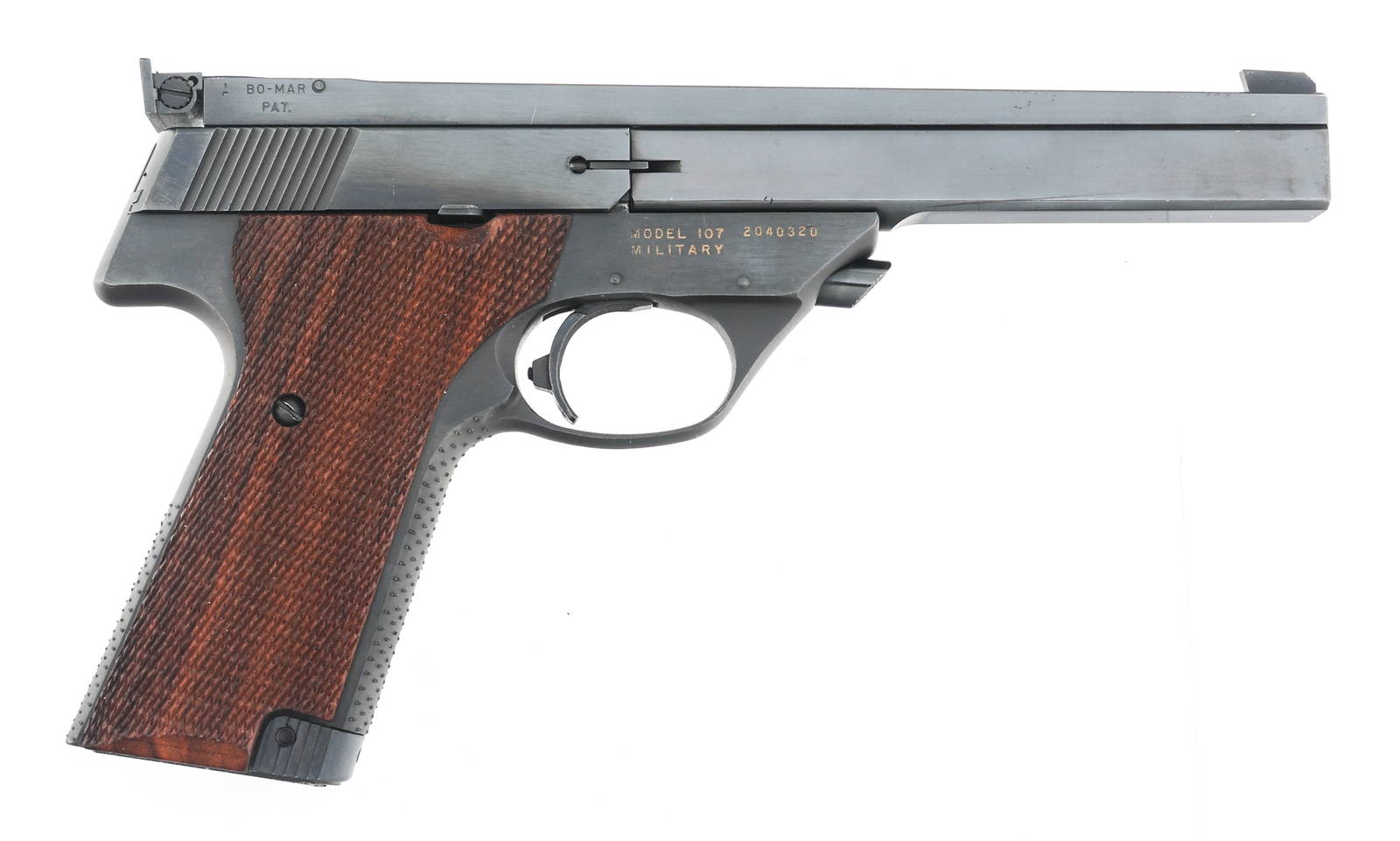 High Standard 107 Jim Clark Custom Target Pistol Auction