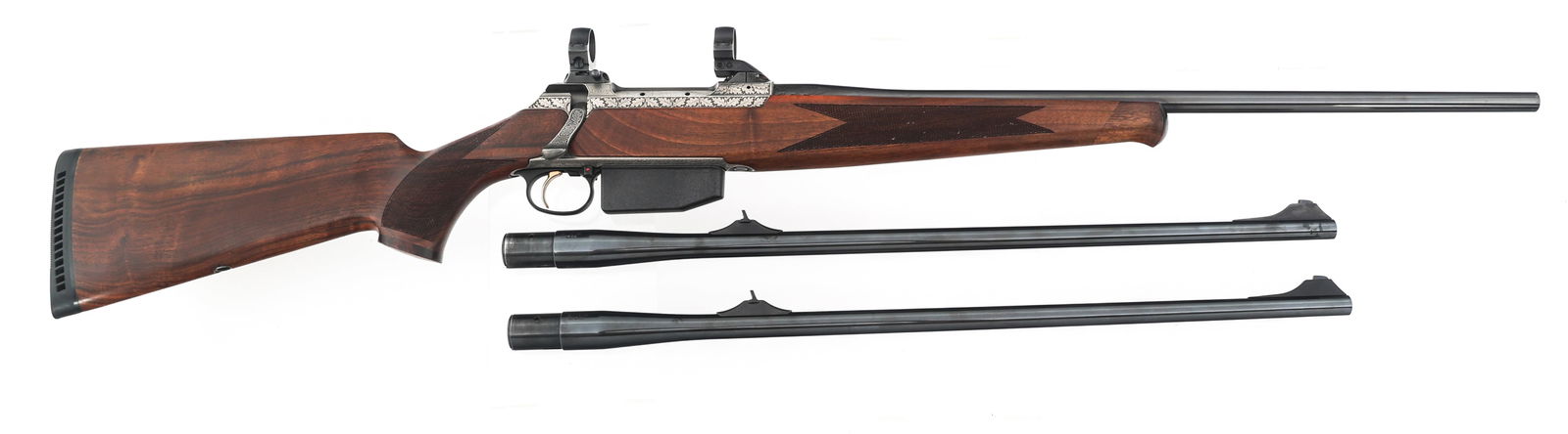 Sauer Model 200 Rifle With Three Barrels Auction