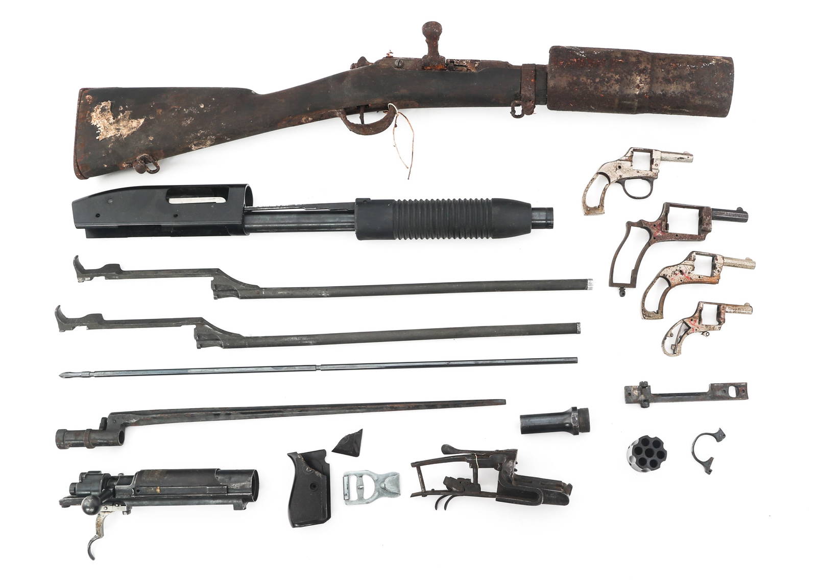 Firearms Frames, Receivers, And Parts Lot Auction