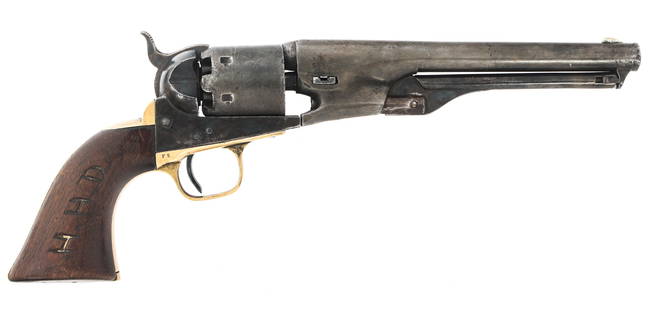 Cased Colt Model 1849 .31 Caliber Revolver Set Auction