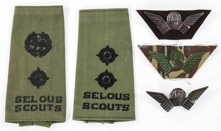 Rhodesian Selous Scout Numbered Jump Wings