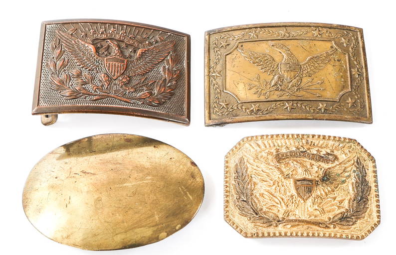 Modern Reenactor Us Civil War Belt Buckles