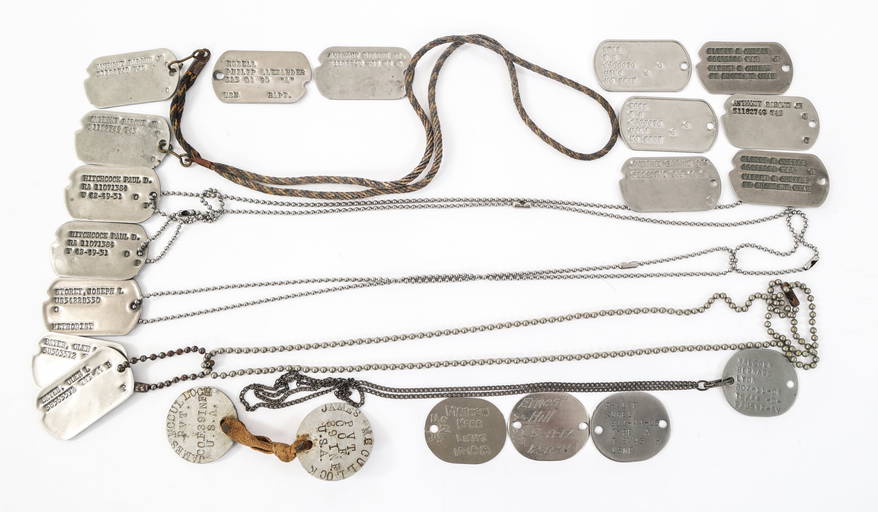 Wwi Wwii Us Armed Forces Dog Tags Wwi Wwii Us Armed Forces Dog Tags