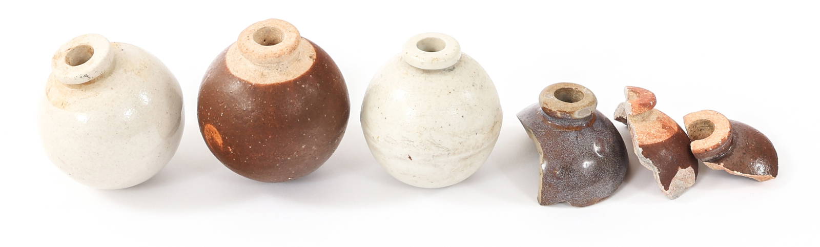 Wwii Imperial Japanese Type 4 Ceramic Grenades