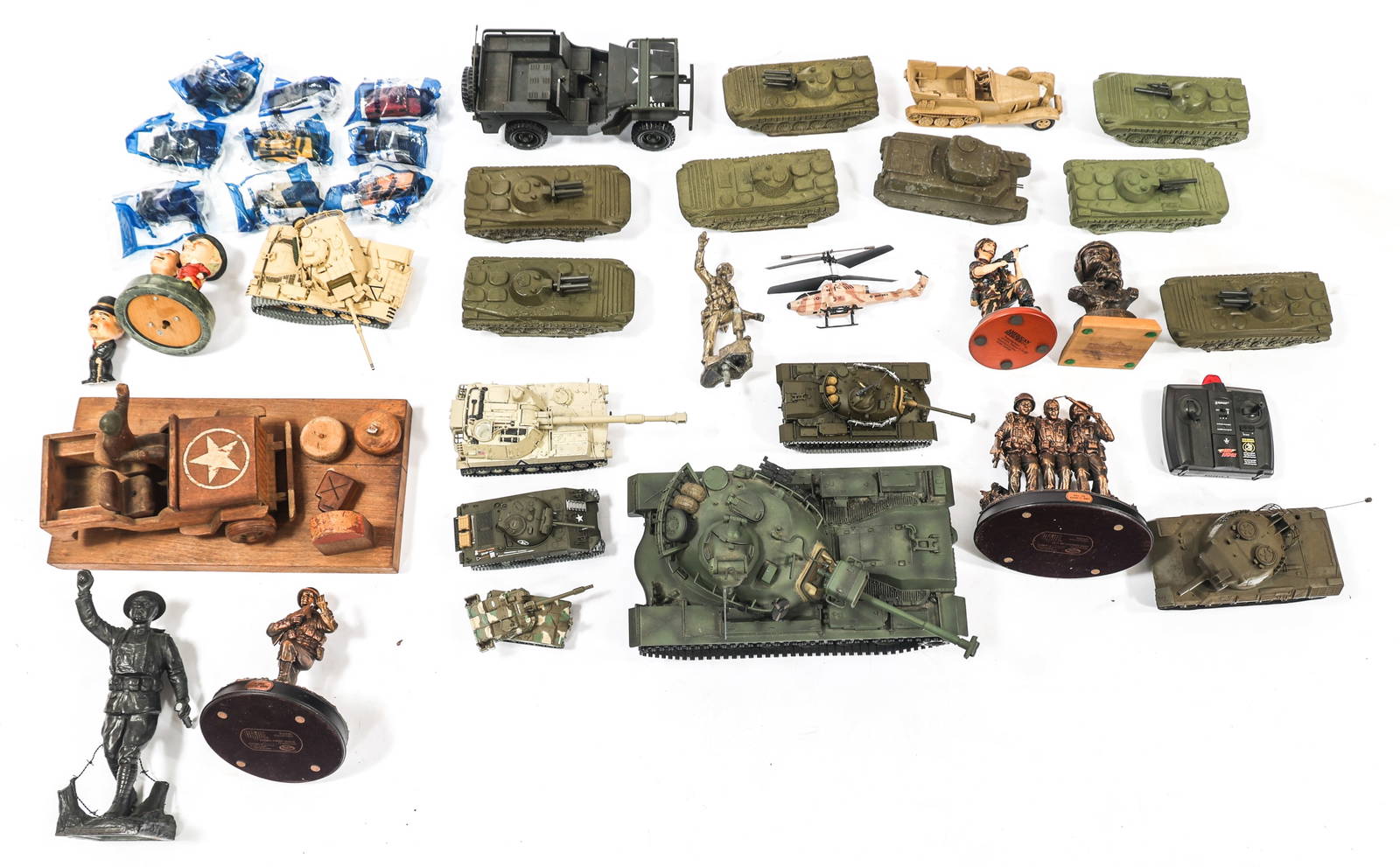 Wwii - Current Us Army Tank Toys & Statues Auction