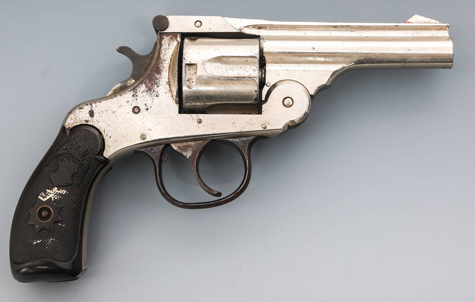 Harrington & Richardson .38 Cal Tip Up Da Revolver Auction