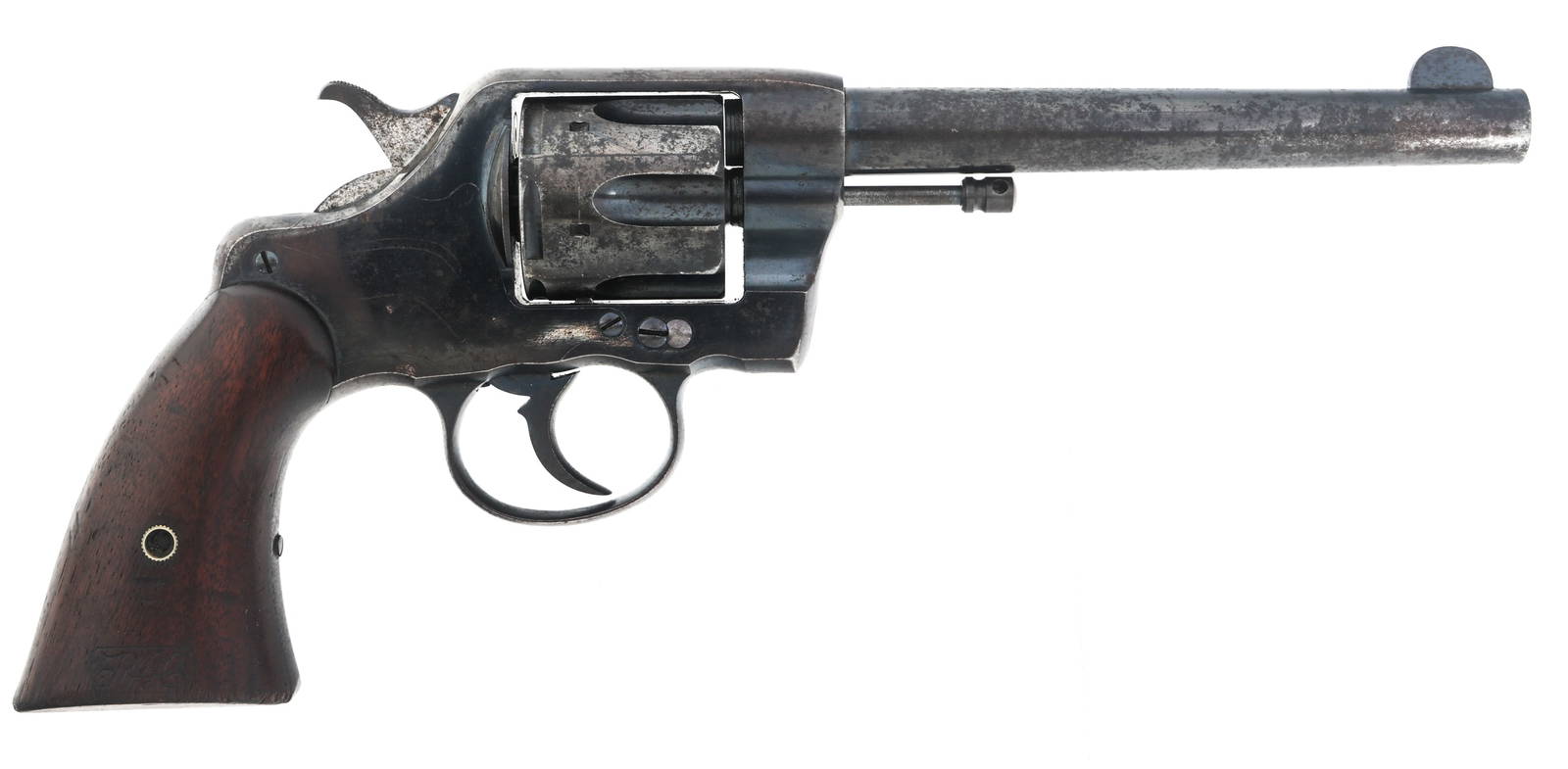 1900 Colt New Army Model 1896 .38 Caliber Revolver Auction
