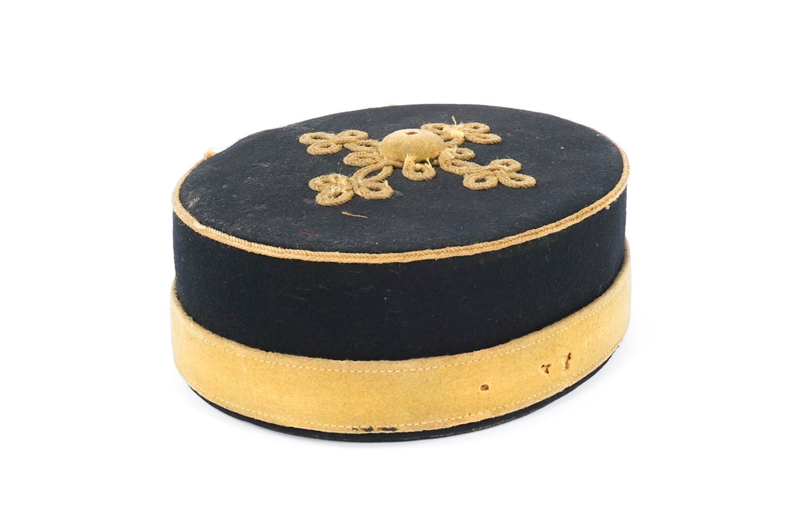 Early 20th C. British Hussar Pillbox Cap Auction