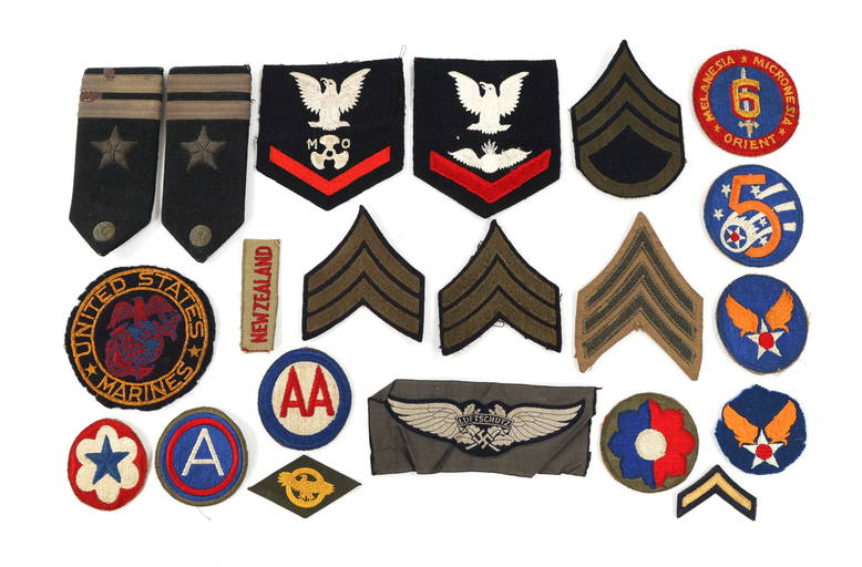 Wwii Cold War World Military Shoulder Insignia
