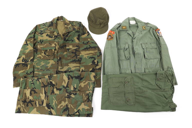 1980's Panama Defense Force 5th Inf Co Uniforms