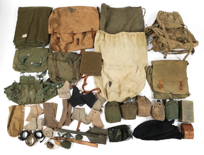 Wwii Cold War Us Military Field Gear