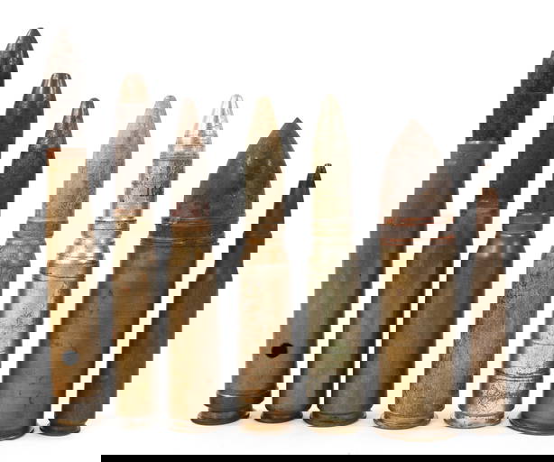 Wwi Wwii Us Artillery Ammunition Rounds