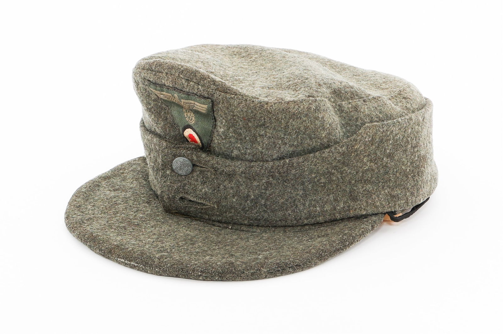 Wwii German Heer Em / Nco M43 Field Cap Auction