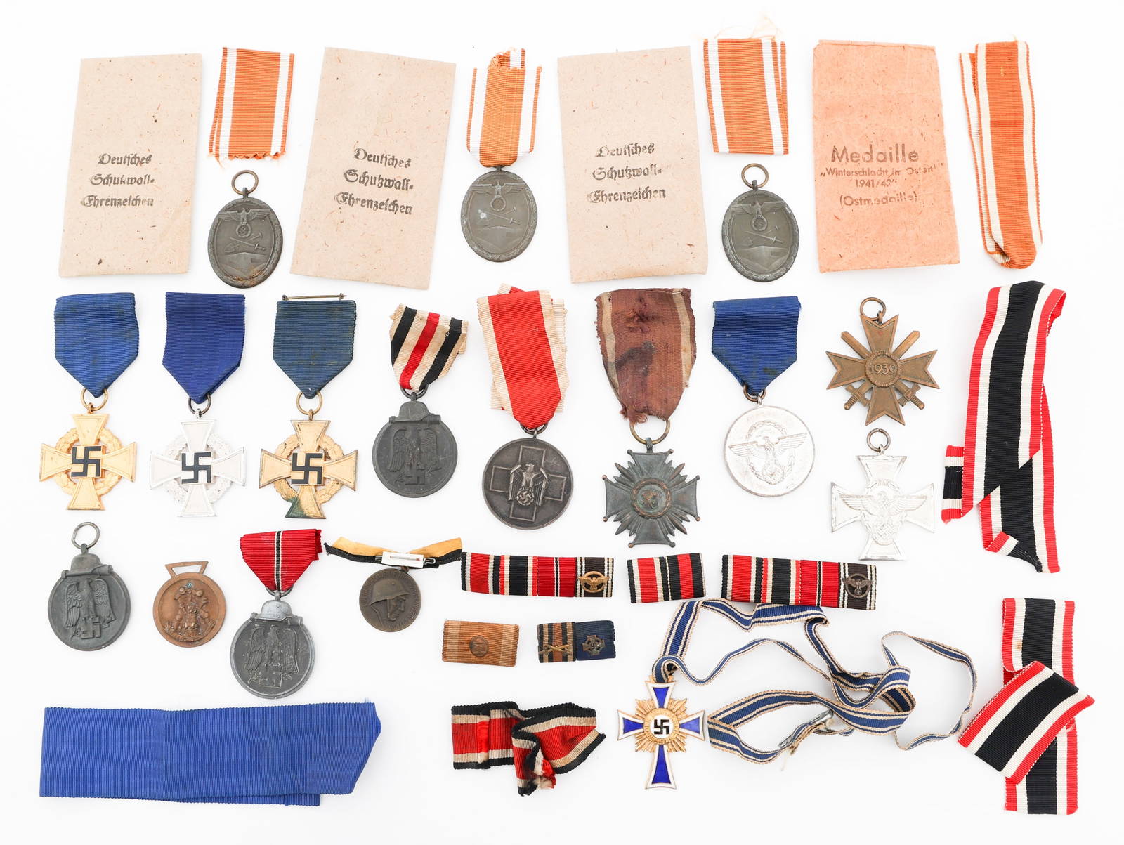 Wwii German Medals & Ribbons Auction