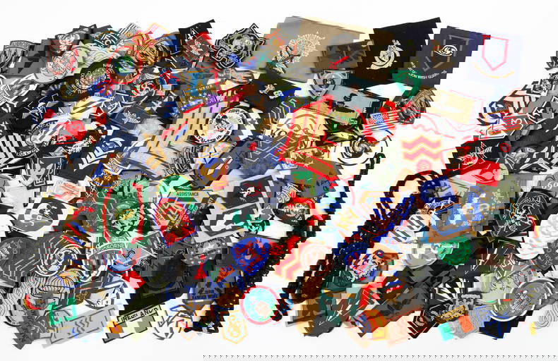 Cold War World Military European Union Patches