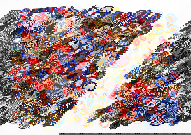 Us Rotc, State & National Guard Patches