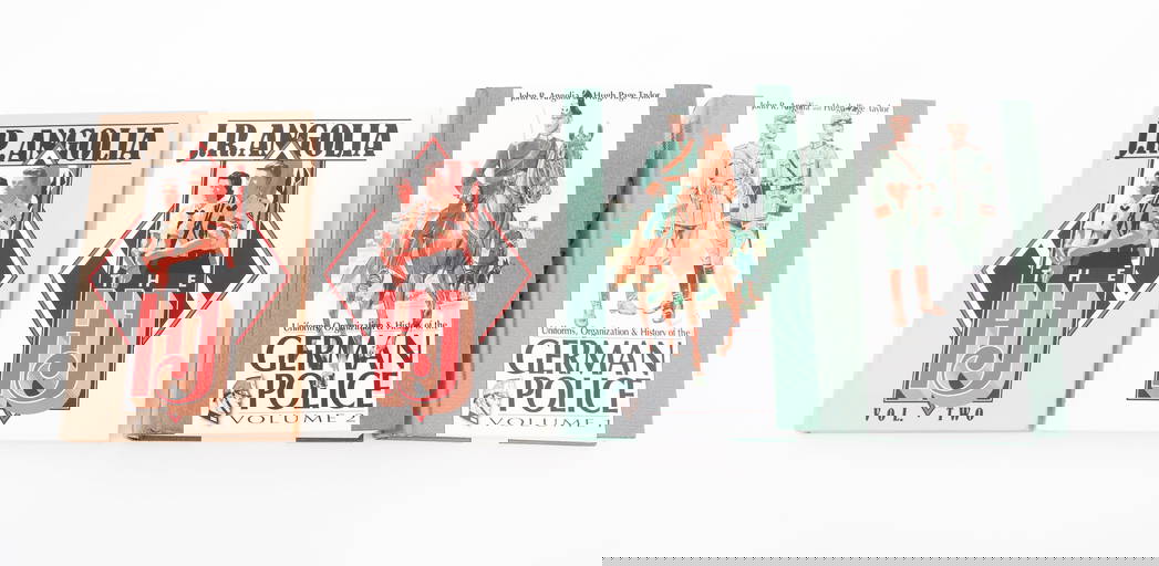 Wwii German Hitler Youth & Police Reference Books